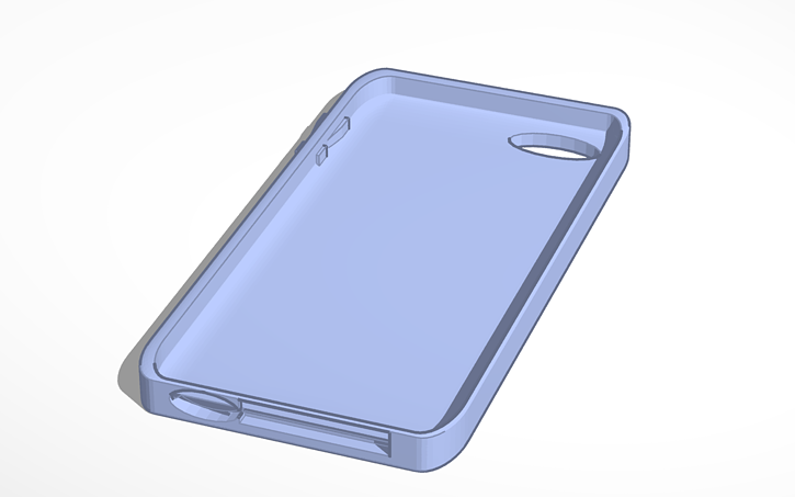 3D design phone case - Tinkercad