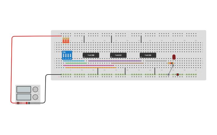 Circuit design EJERCICIO N°2 - Tinkercad