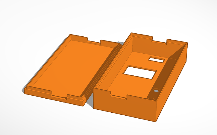 3D design Sonoff enclosure - Tinkercad