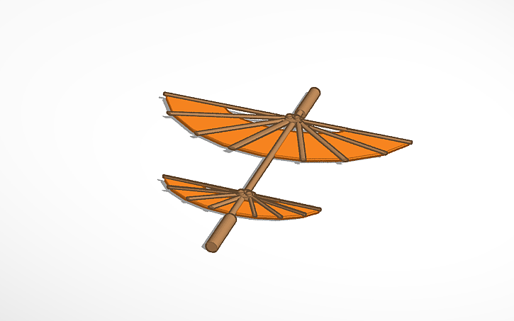 3D design aangs staff - Tinkercad