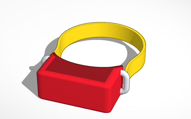3D design vr head set - Tinkercad