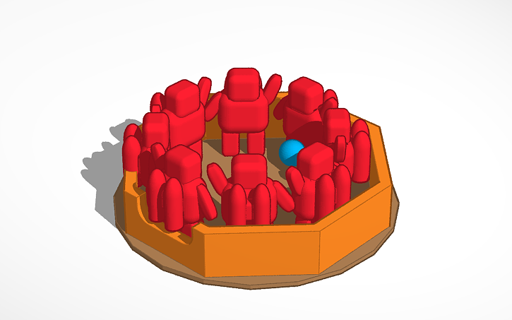 3D design Ga Ga Ball! - Tinkercad