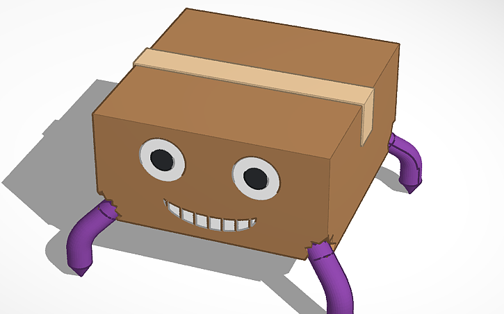 3D design Box Crawler - Tinkercad