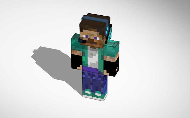 3D design Steven de minecraft epico (Oficial)☆☆☆☆☆ - Tinkercad