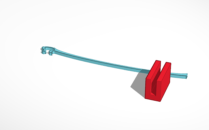 3D design Cable Holder - Tinkercad