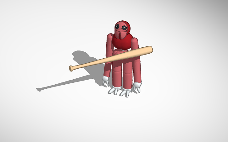 3D design gibdo baseball - Tinkercad