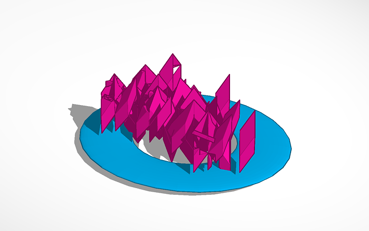 3D design candy rocks - Tinkercad