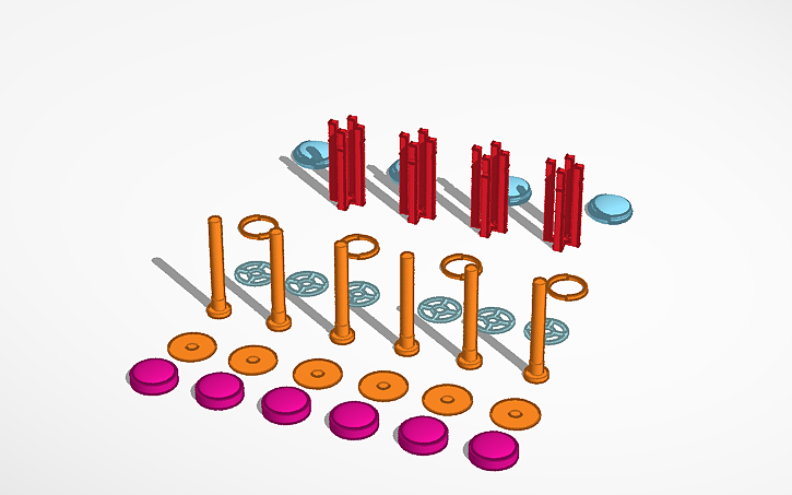 3D design Bar Stool - Tinkercad