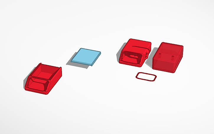 3D design arcade stencil v2 - Tinkercad