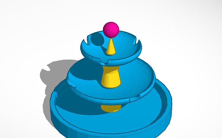 3D design Park Water Fountain - Tinkercad