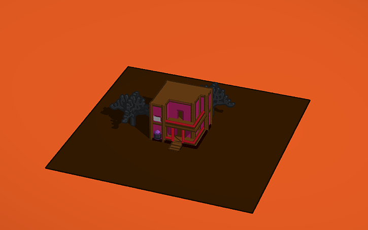 3D design RobloxFlingThings and People Game:Haunted House Tinktober Day ...