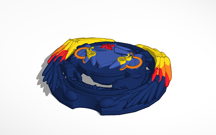 3D design beyblade cheeto - Tinkercad