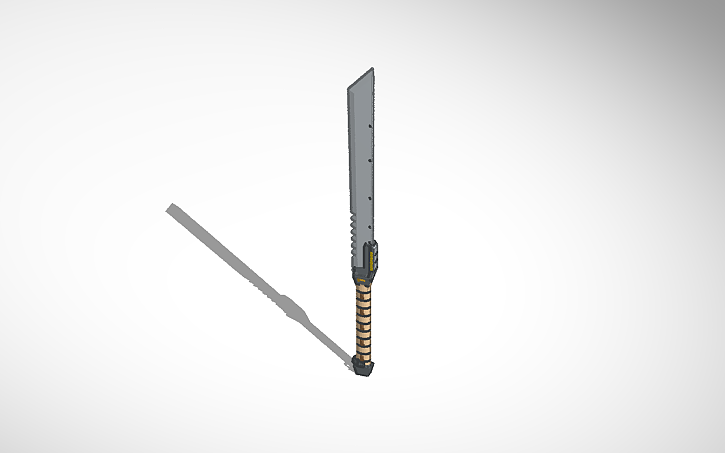 3D design Titanfall 2 Ronin's Sword - Tinkercad
