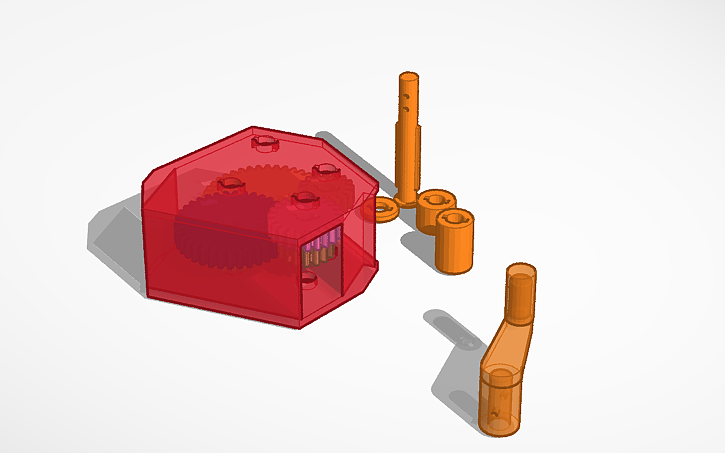3D design Gear Box - Tinkercad