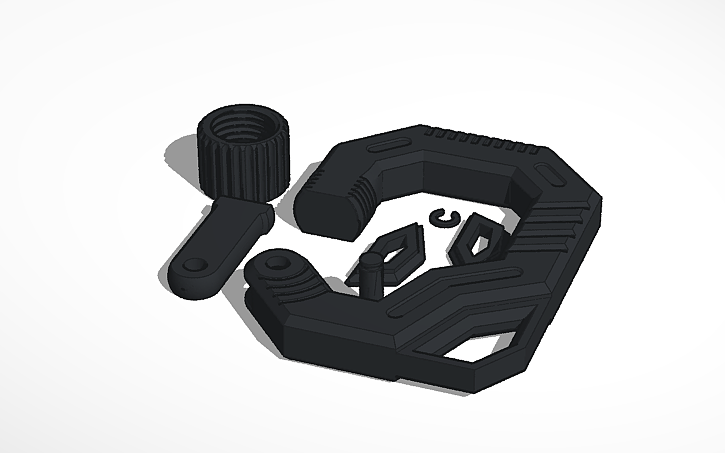 3D design Carabiner - Tinkercad