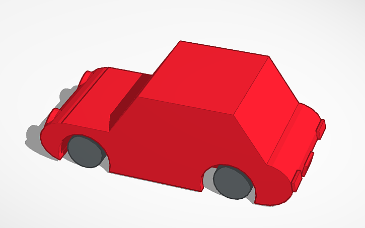 3D design Driving Hot rod - Tinkercad