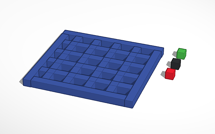 3D design Request board - Tinkercad