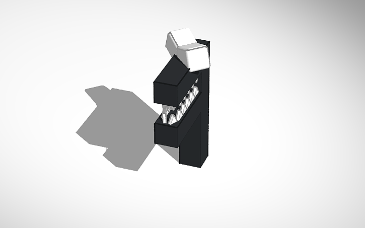 3D design F from Alphabet Lore - Tinkercad