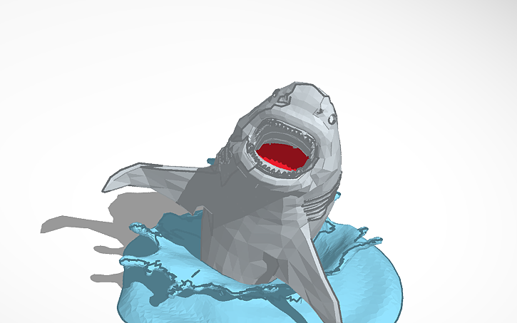 3D design Copy of shark - Tinkercad