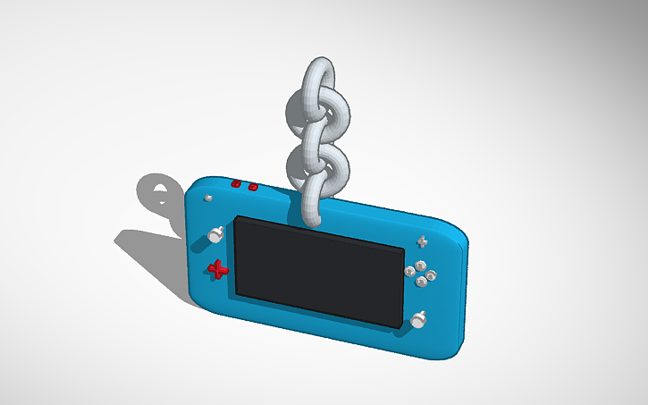 3D design keychain - Tinkercad
