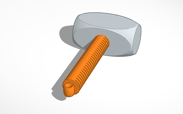 3D design Pendant : THOR - Tinkercad