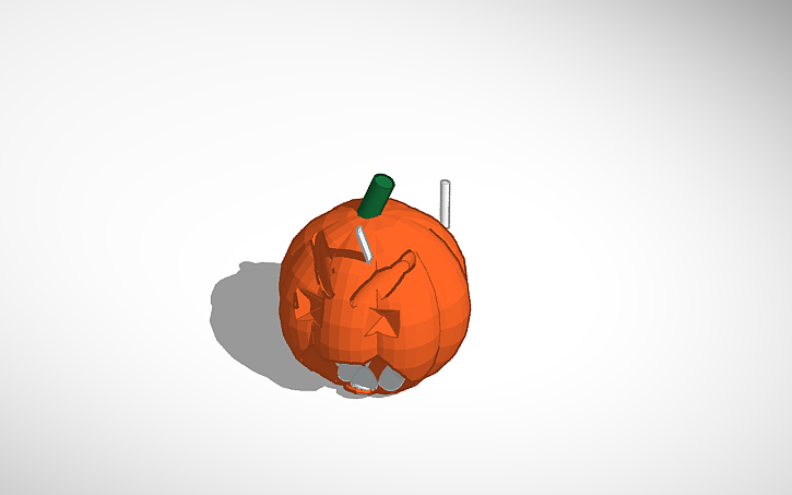 3D design Pumpkin - Turnbow - Tinkercad
