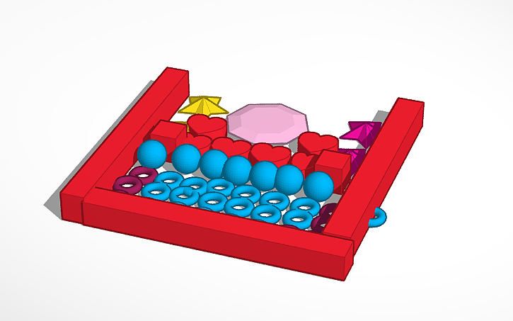 3D design abstract shaping - Tinkercad