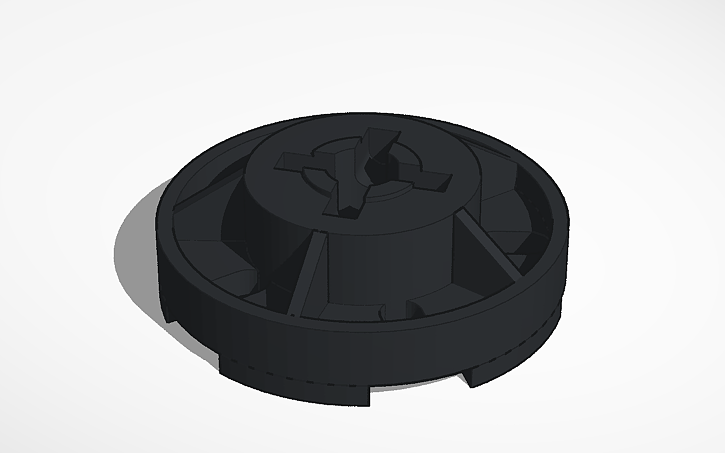 3D design Tamiya Wheel Hub - Tinkercad