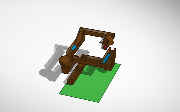 3D design Long golf course - Tinkercad