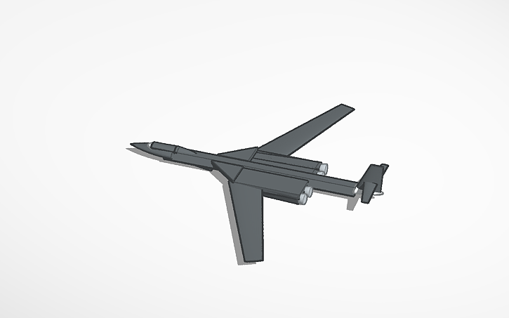 3D design B1 Lancer - Tinkercad