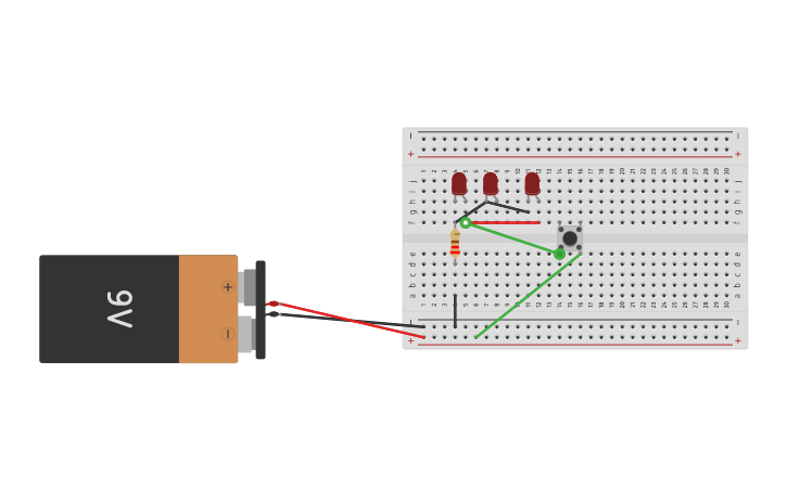 Circuit design Encender un Led - Tinkercad