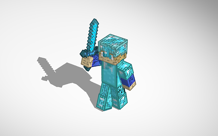 3D design Minecraft skin of YODA00003 - Tinkercad