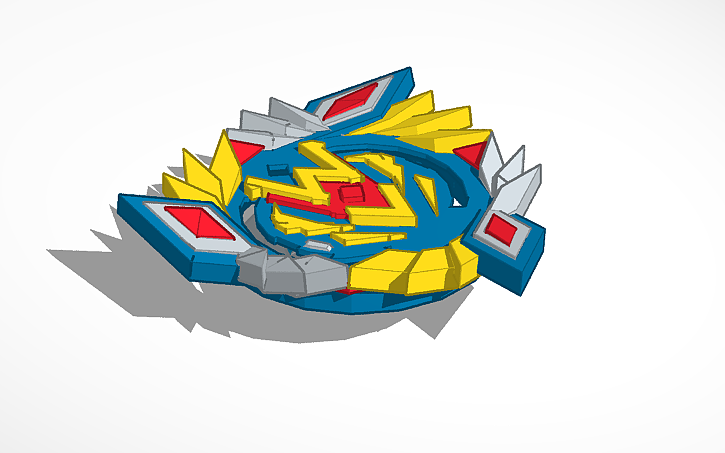 3D design BeyBlade - Tinkercad