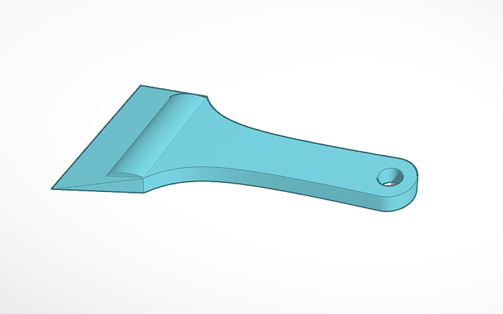 3D design Espatula - Spatula - Tinkercad