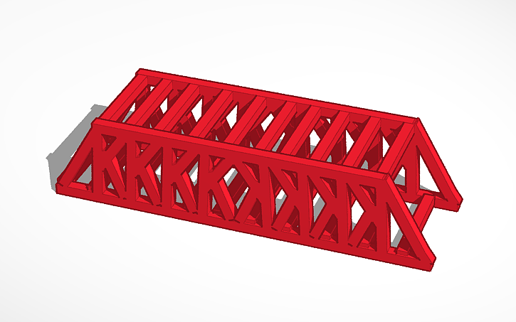 3D design bridge for ITT class - Tinkercad
