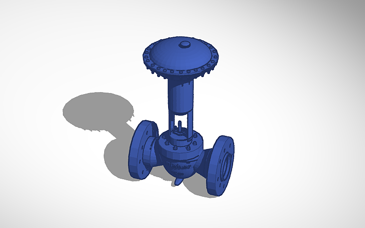 3D design Copy of Fisher Control Valve - Tinkercad