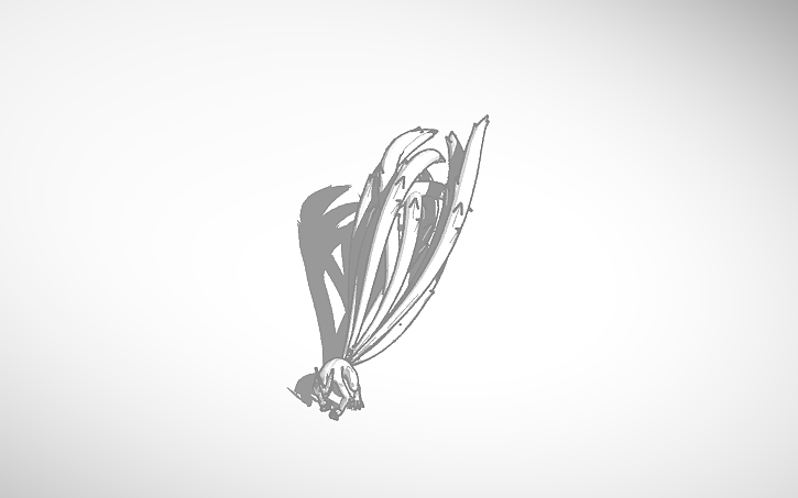 3D design Nine Tails Full Scale - Tinkercad