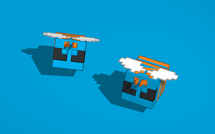 3D design Blippi Bee - Tinkercad