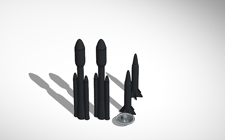 3D design Nuke - Tinkercad