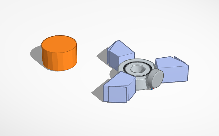 3D design fidget - Tinkercad