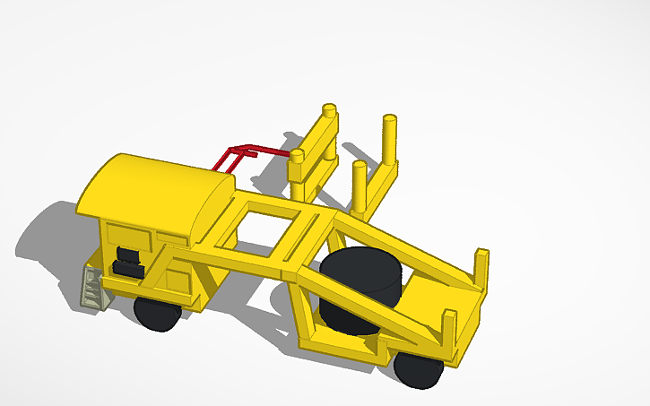 3D design Trackmaster MK IV tamper prop - Tinkercad
