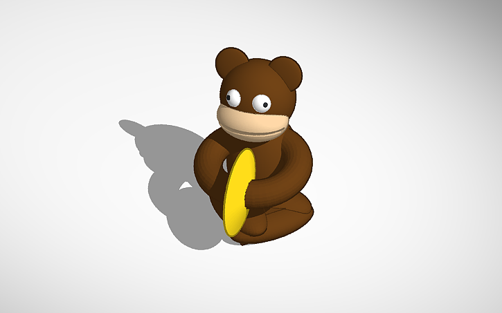 3D design Interactive Creepy Monkey Thing - Tinkercad