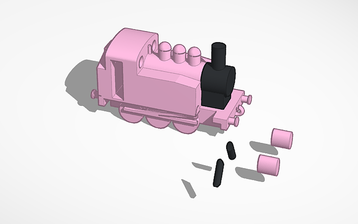 3D design Rosie The American Tank Engine - Tinkercad
