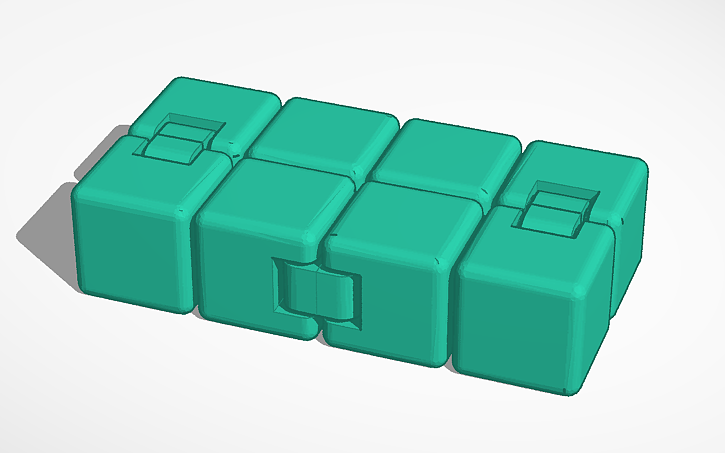 3D design Infinity Fidget Cube - Tinkercad