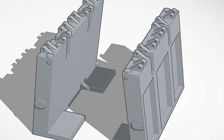 3D design Extended Trailer Ramps - Tinkercad