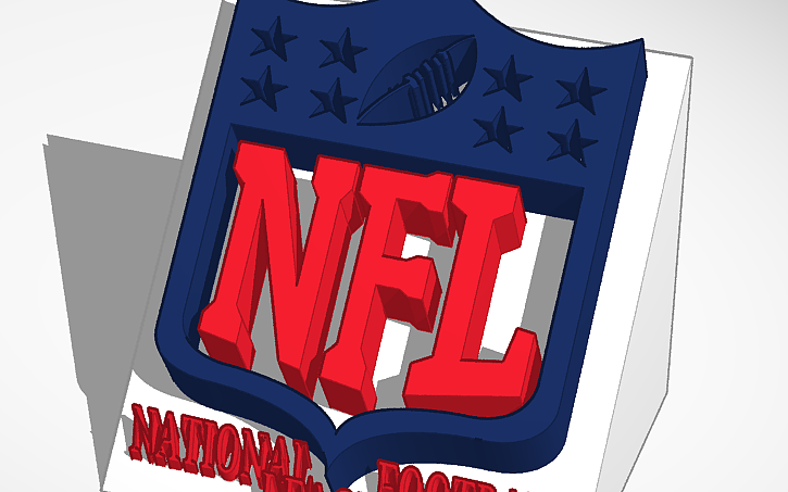 3D design NFL - Tinkercad