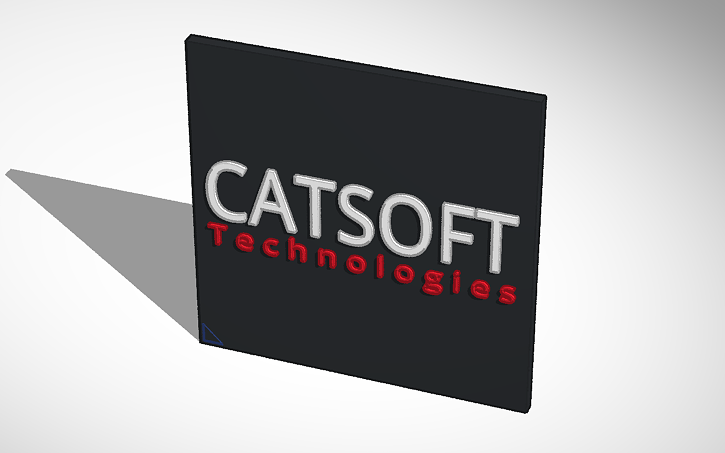 3D design BGA Chip - Tinkercad