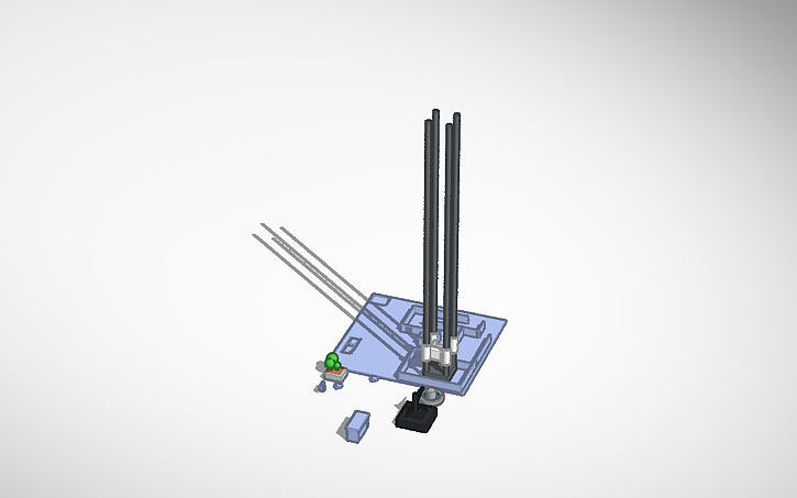 3D design Drop ride - Tinkercad