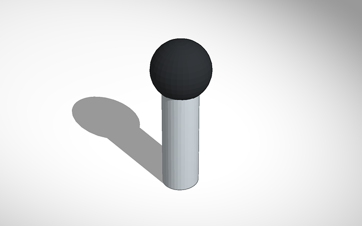 3D design Microphone - Tinkercad