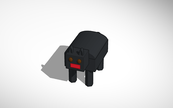 3D design Cat - Tinkercad